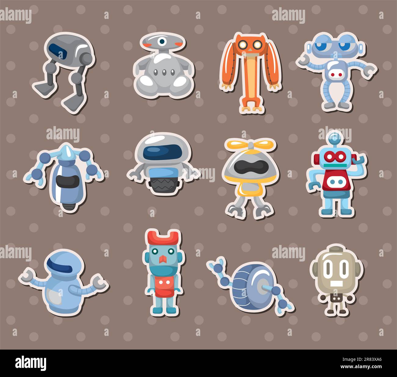 Cartoon robot arm Stock Vector Images - Alamy