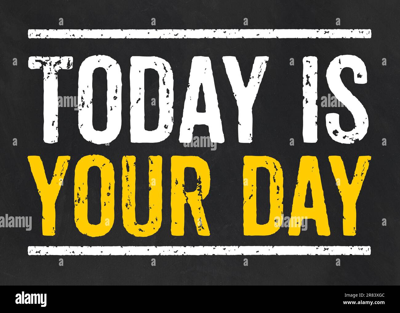 Enjoy today inspirational word hi-res stock photography and images - Alamy