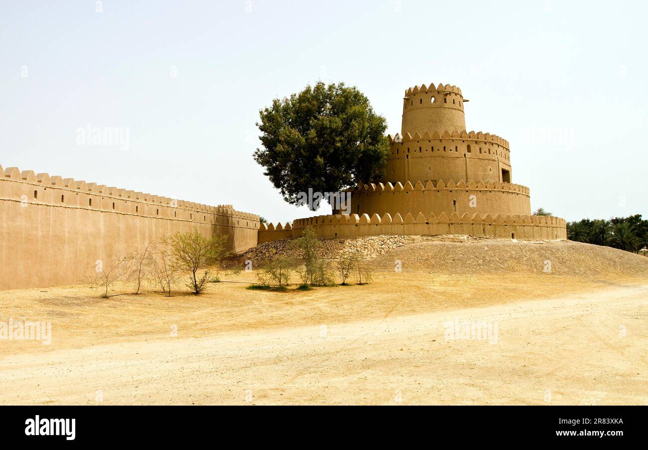 Built in 1898 by Sheikh Zayed, the Al Jahili Fort in the oasis city of ...