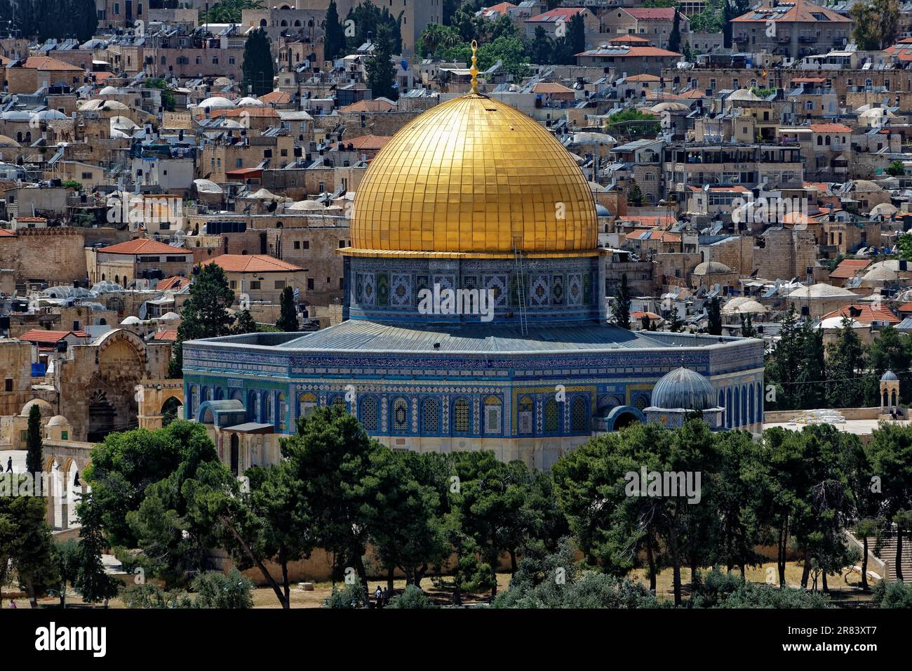 Dome of the Rock. Felsendom. Jerusalem Stock Photo - Alamy