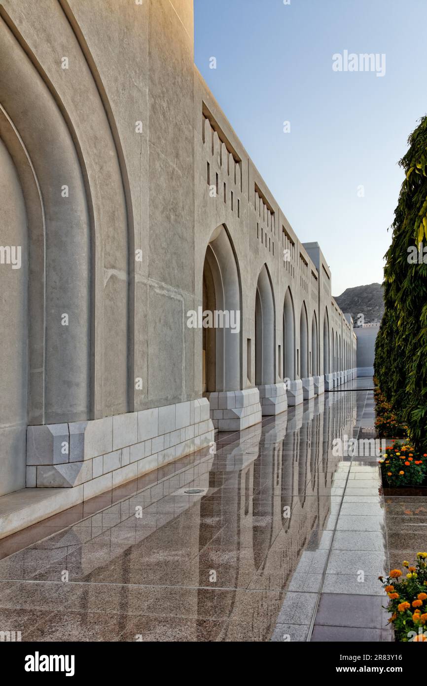 Al Alam Palace, Qaboos bin Said al Said. Old Muscat. Sultanate of Oman ...