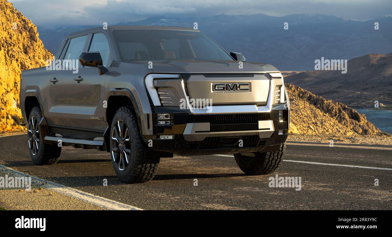 Gmc sierra ev denali hi-res stock photography and images - Alamy