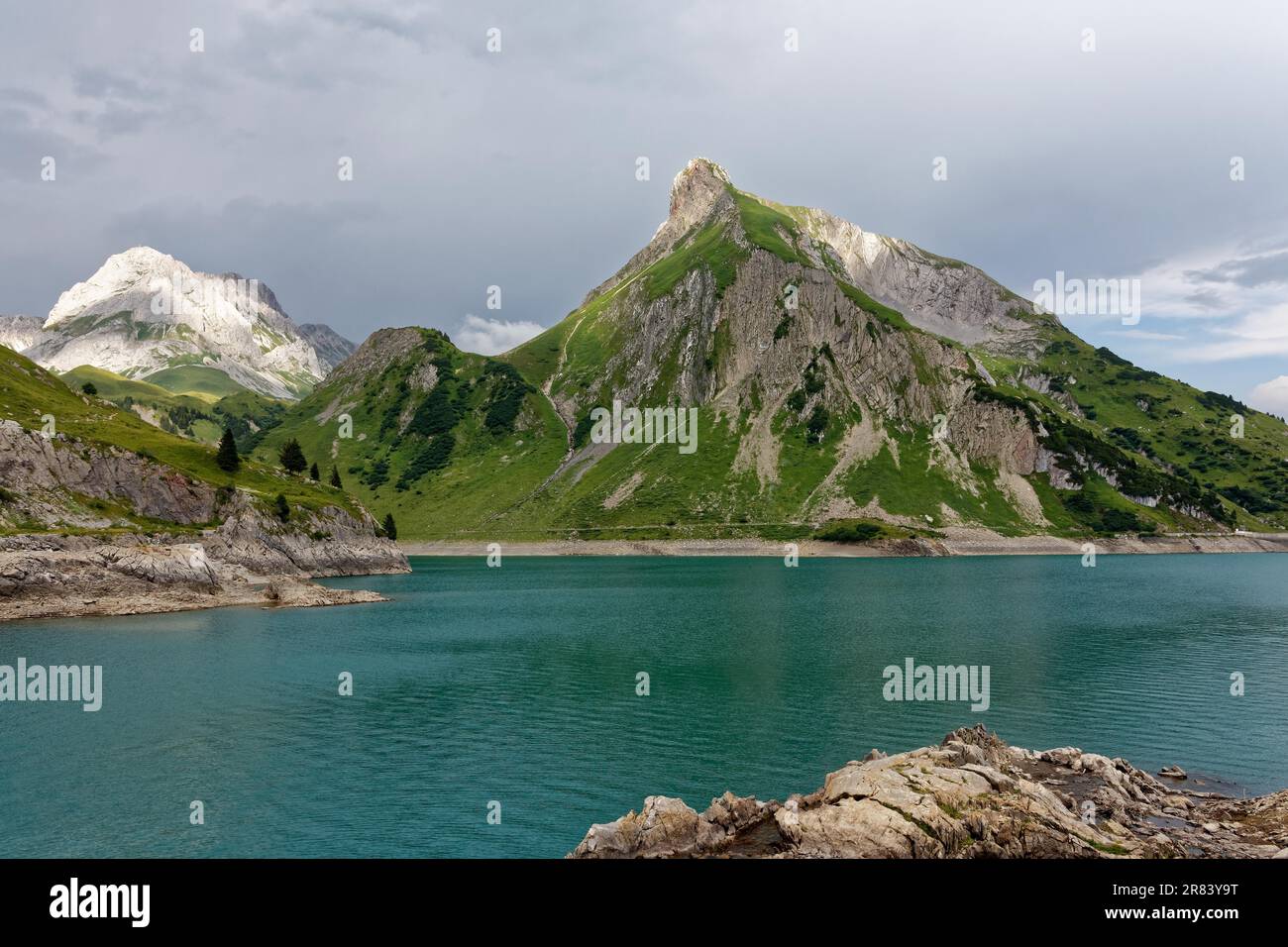 Lake Spuller, Austria Stock Photo - Alamy