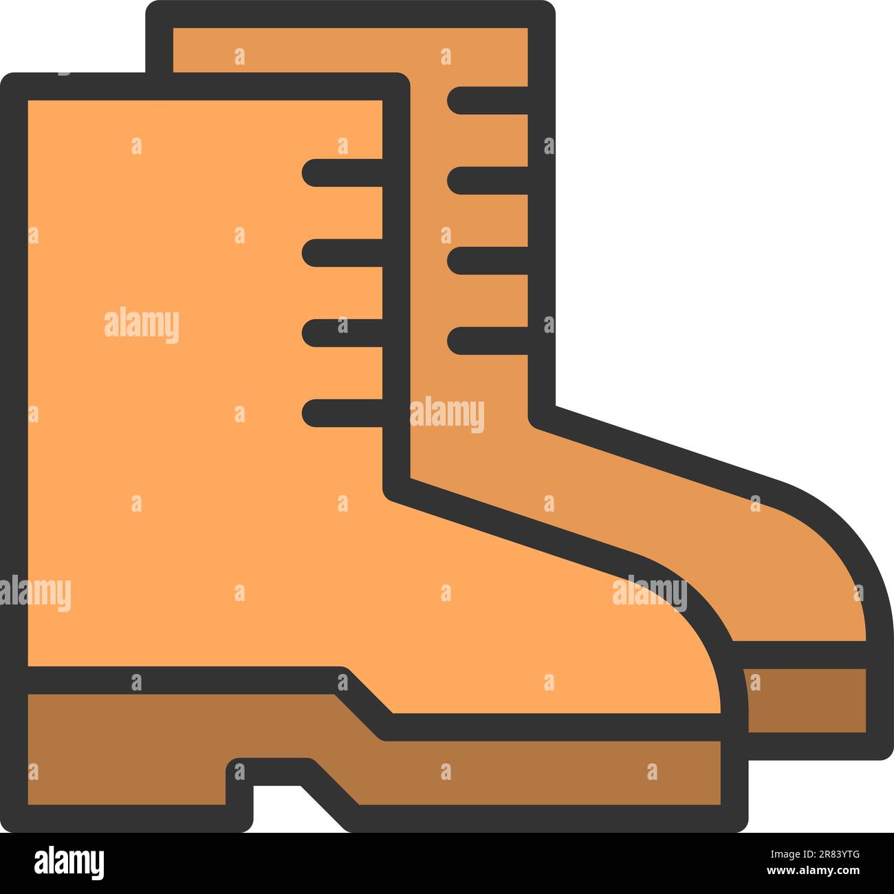 Boots icon vector image Stock Vector Image & Art - Alamy