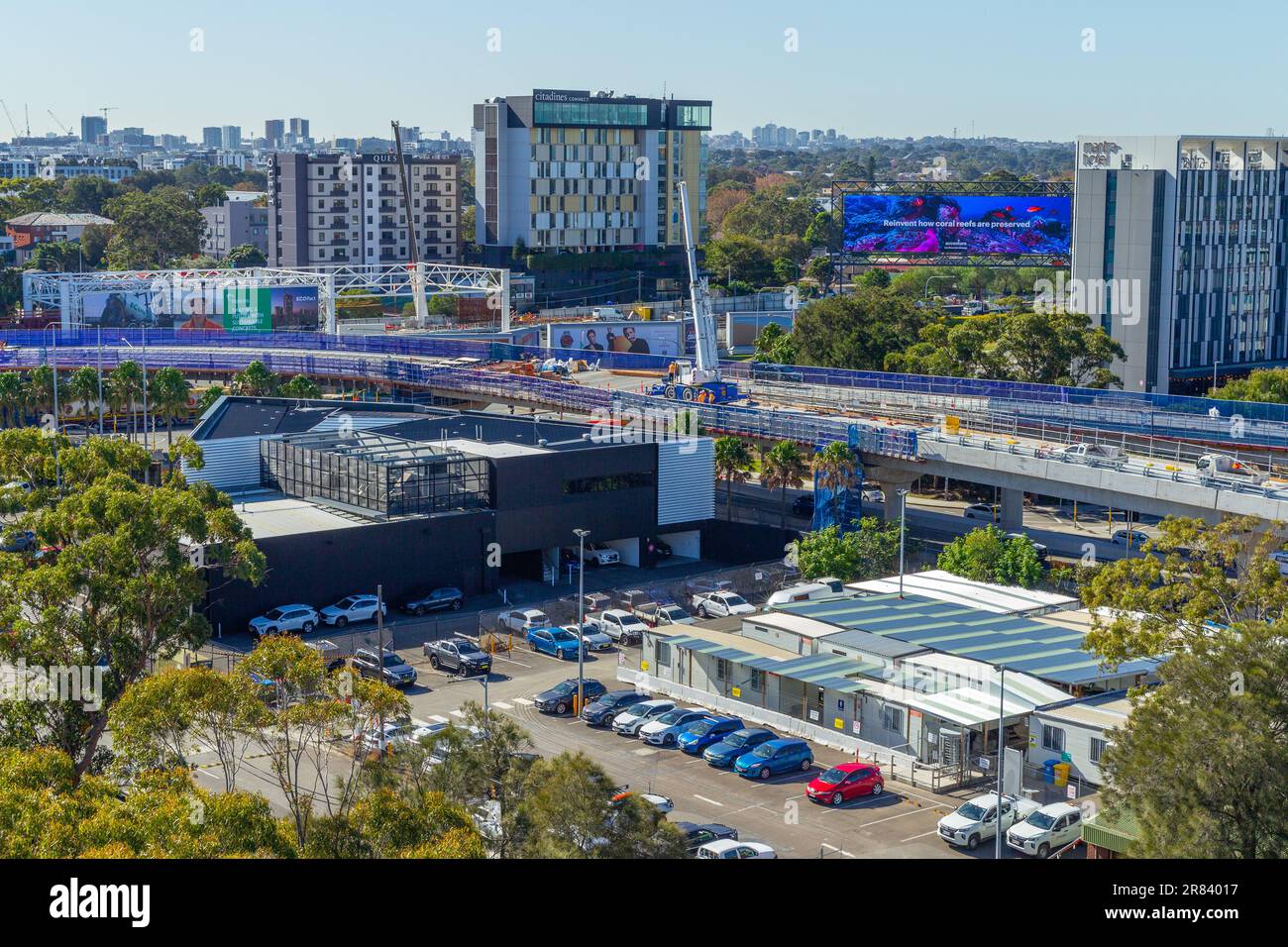 Construction of the 'Sydney Gateway' project in Sydney, Australia at ...
