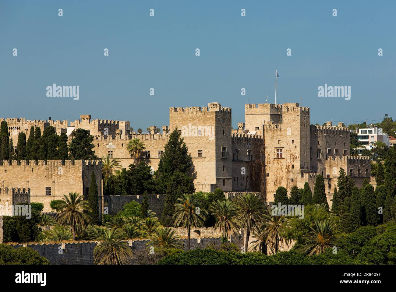 Greece, Rhodes. Palace of the Grand Master of the Knights of Rhodes ...