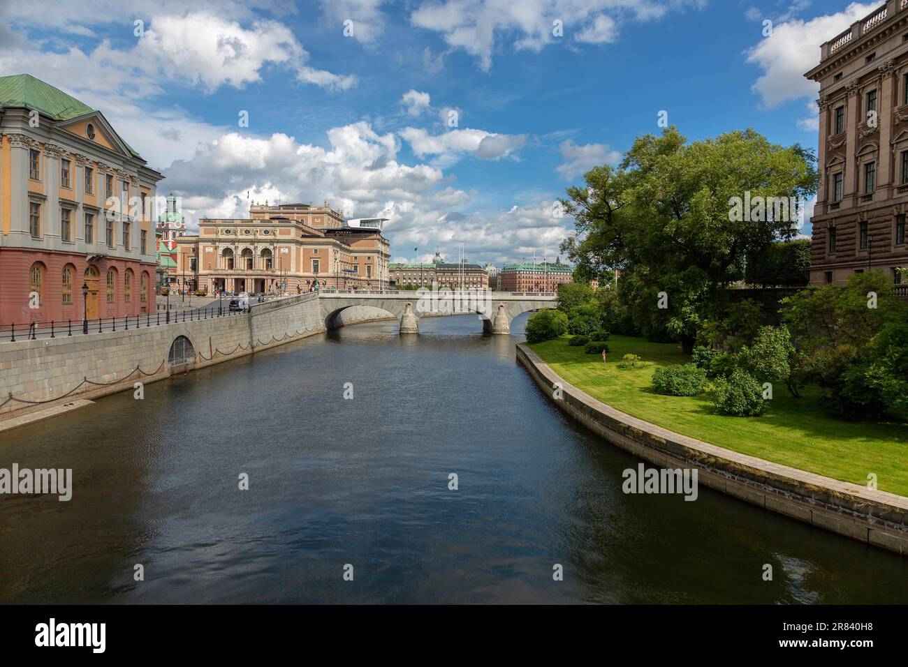 The Swedish capital Stockholm Stock Photo - Alamy