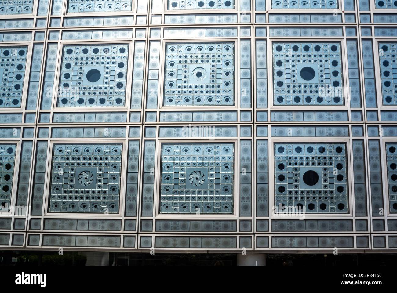 Paris, Ile de France, France, The Institut du Monde Arabe (IMA) French ...