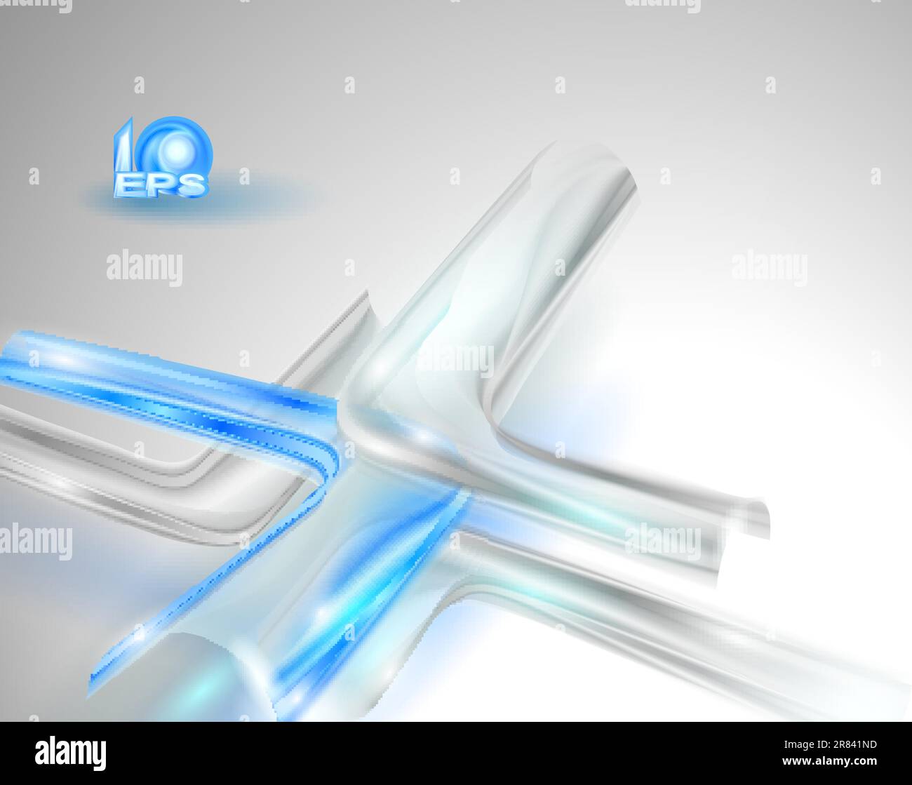 Abstract gray background with blue elements Stock Vector Image & Art ...