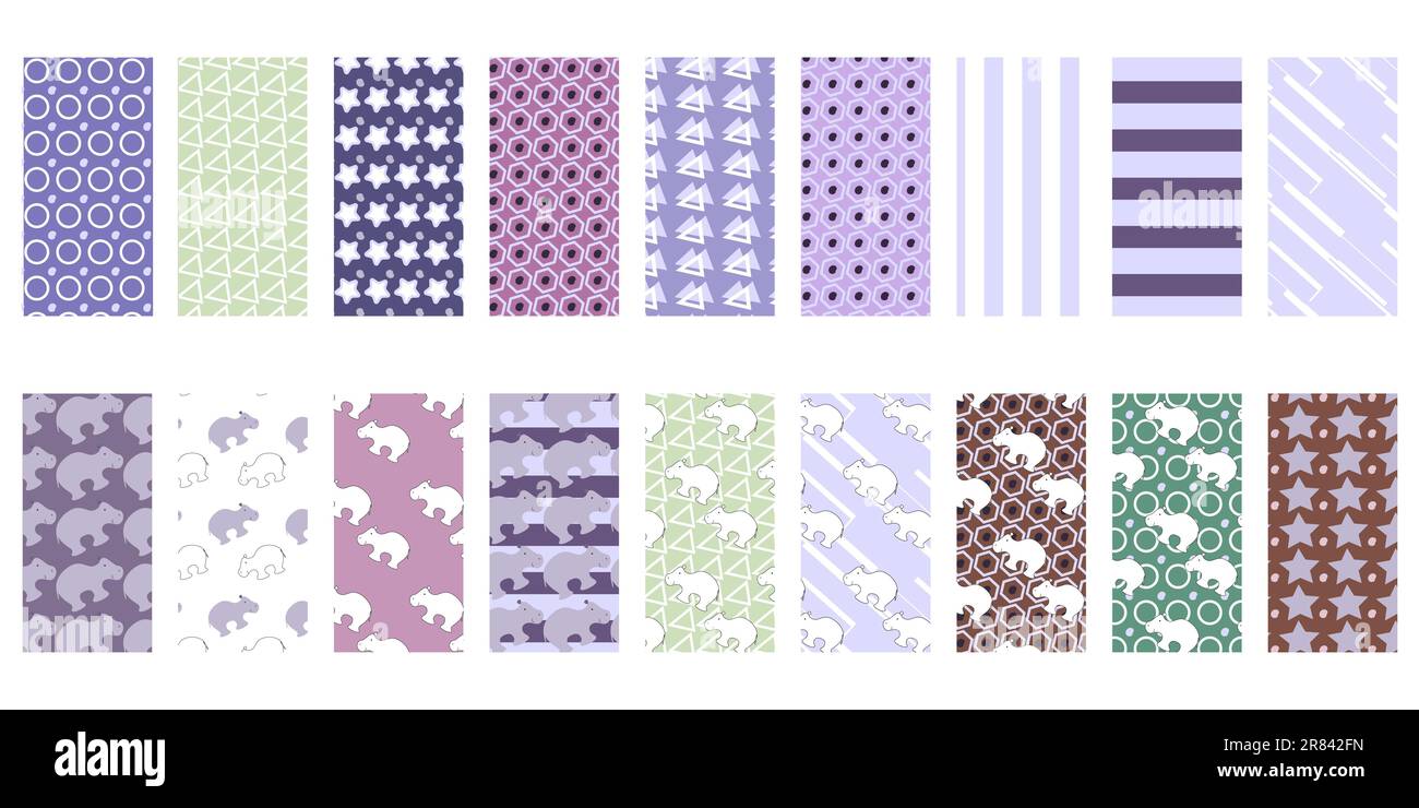 Hippo pattern hi-res stock photography and images - Alamy