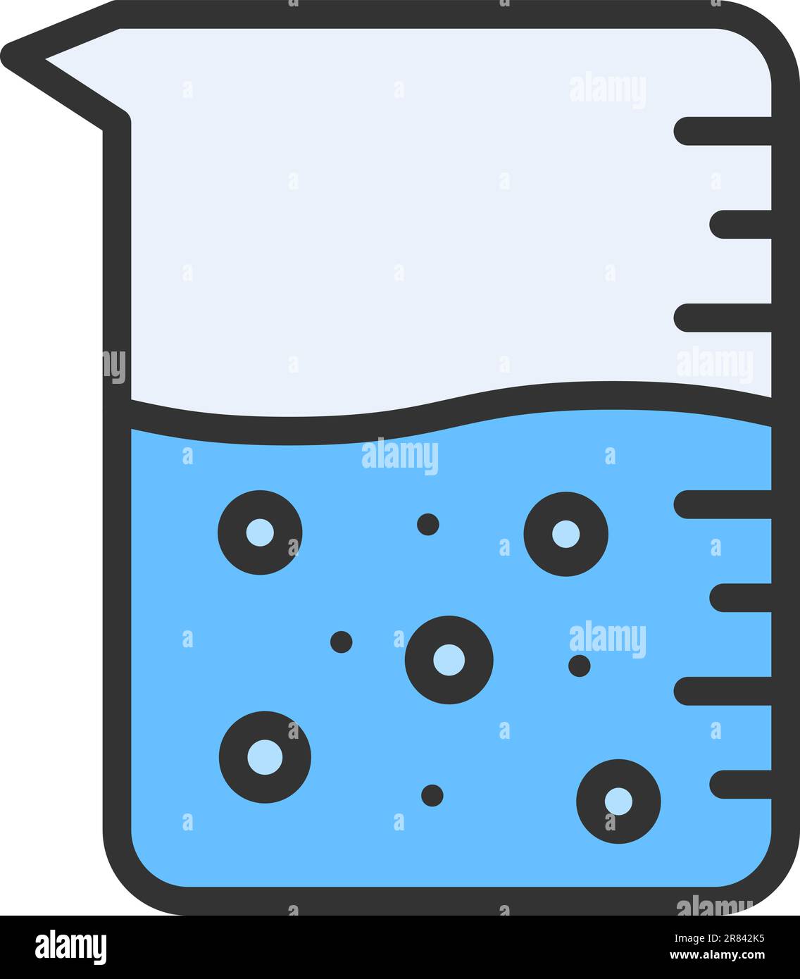 Beaker icon vector image Stock Vector Image & Art - Alamy