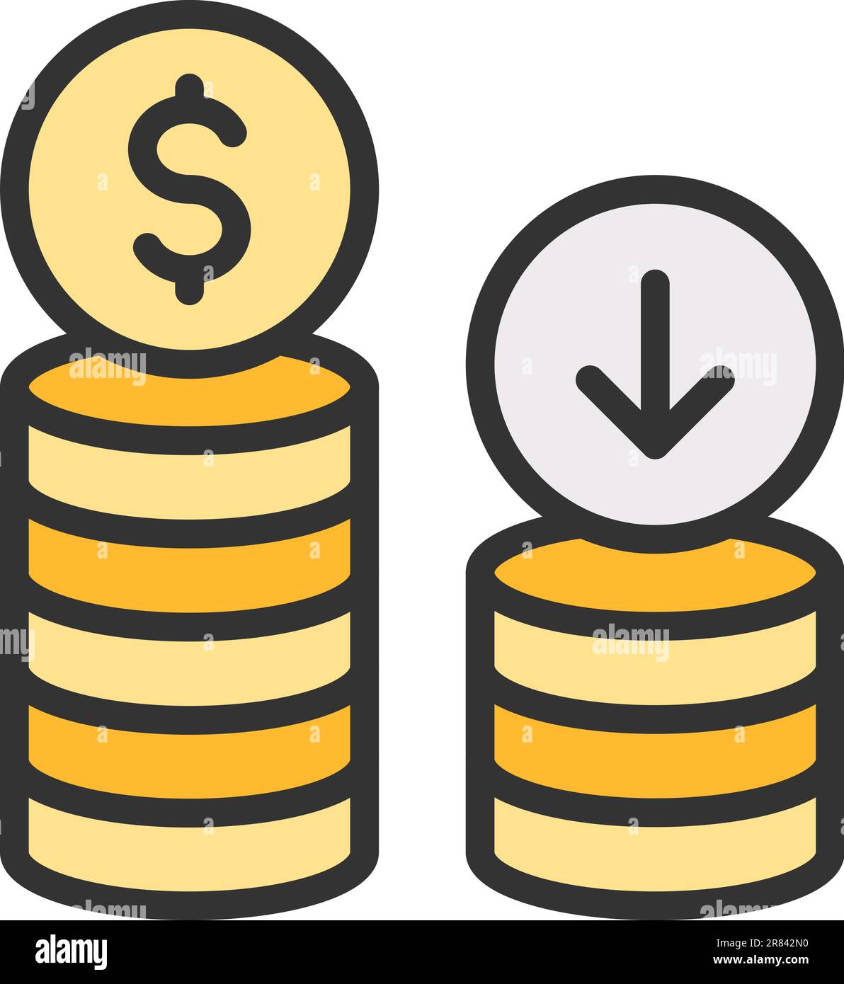 Bankrupt icon vector image Stock Vector Image & Art - Alamy