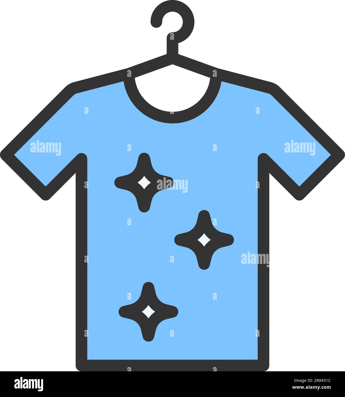 Laundry service ironing clothes Stock Vector Images - Alamy