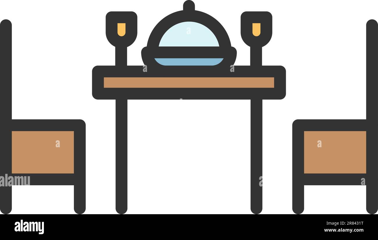 Dinner icon vector image Stock Vector Image & Art - Alamy