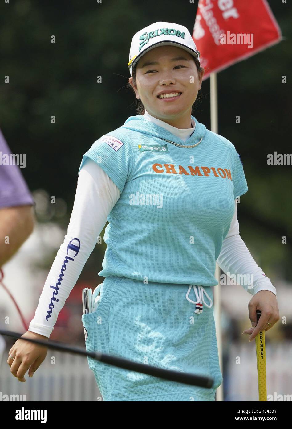 Minami Katsu of Japan is pictured after playing the final 18 holes of ...