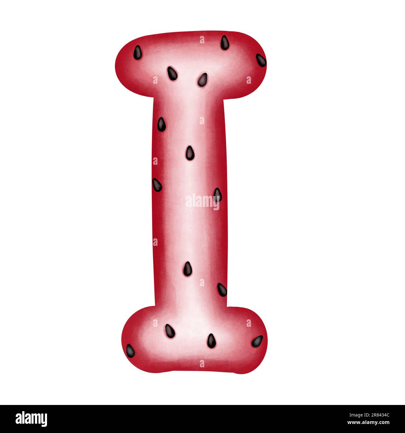 Watermelon alphabet letter I clipart.Summer watermelon alphabet ... Watermelon alphabet letter I clipart.Summer watermelon alphabet ...