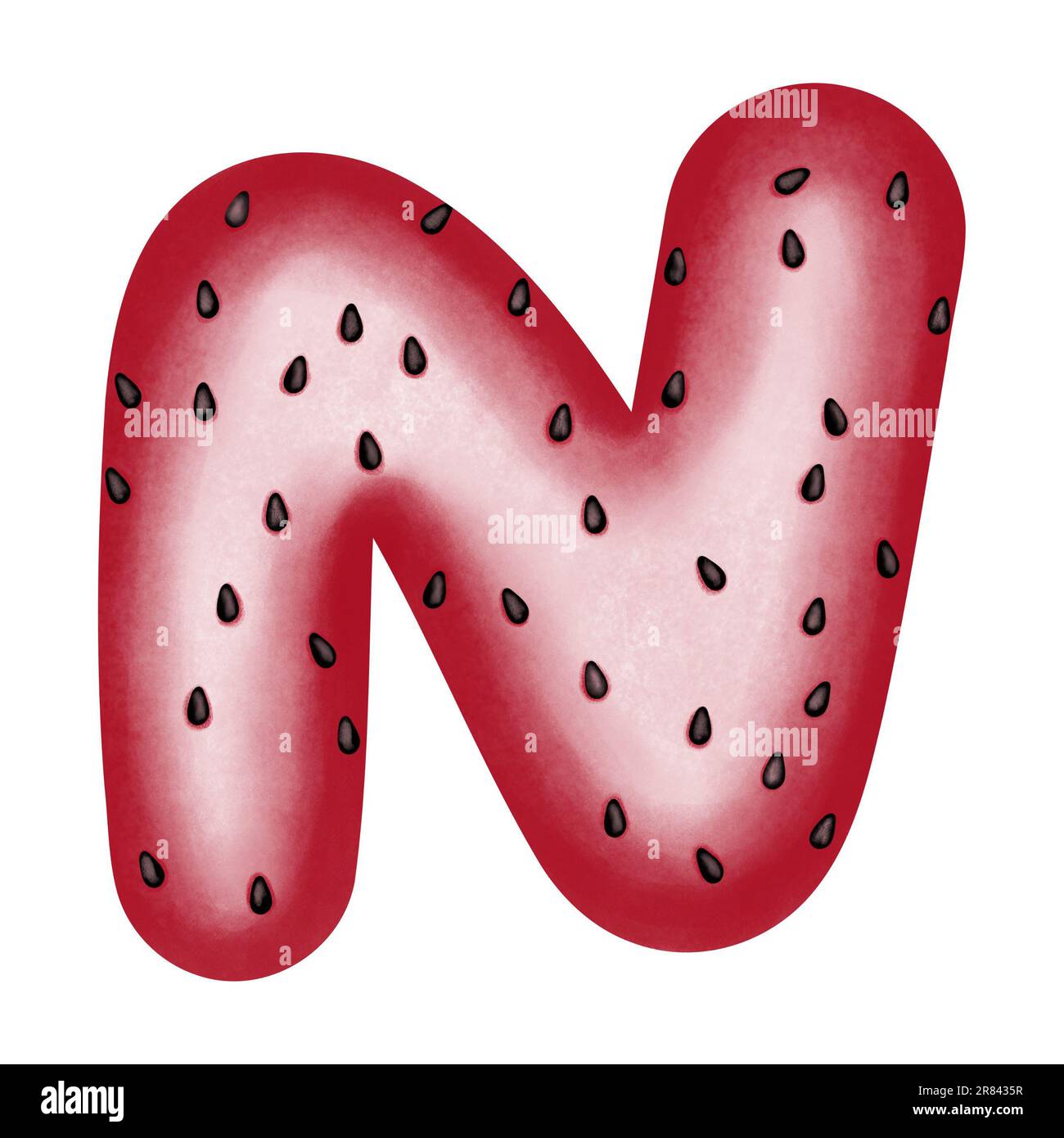 Watermelon alphabet letter N clipart.Summer watermelon alphabet ... Watermelon alphabet letter N clipart.Summer watermelon alphabet ...