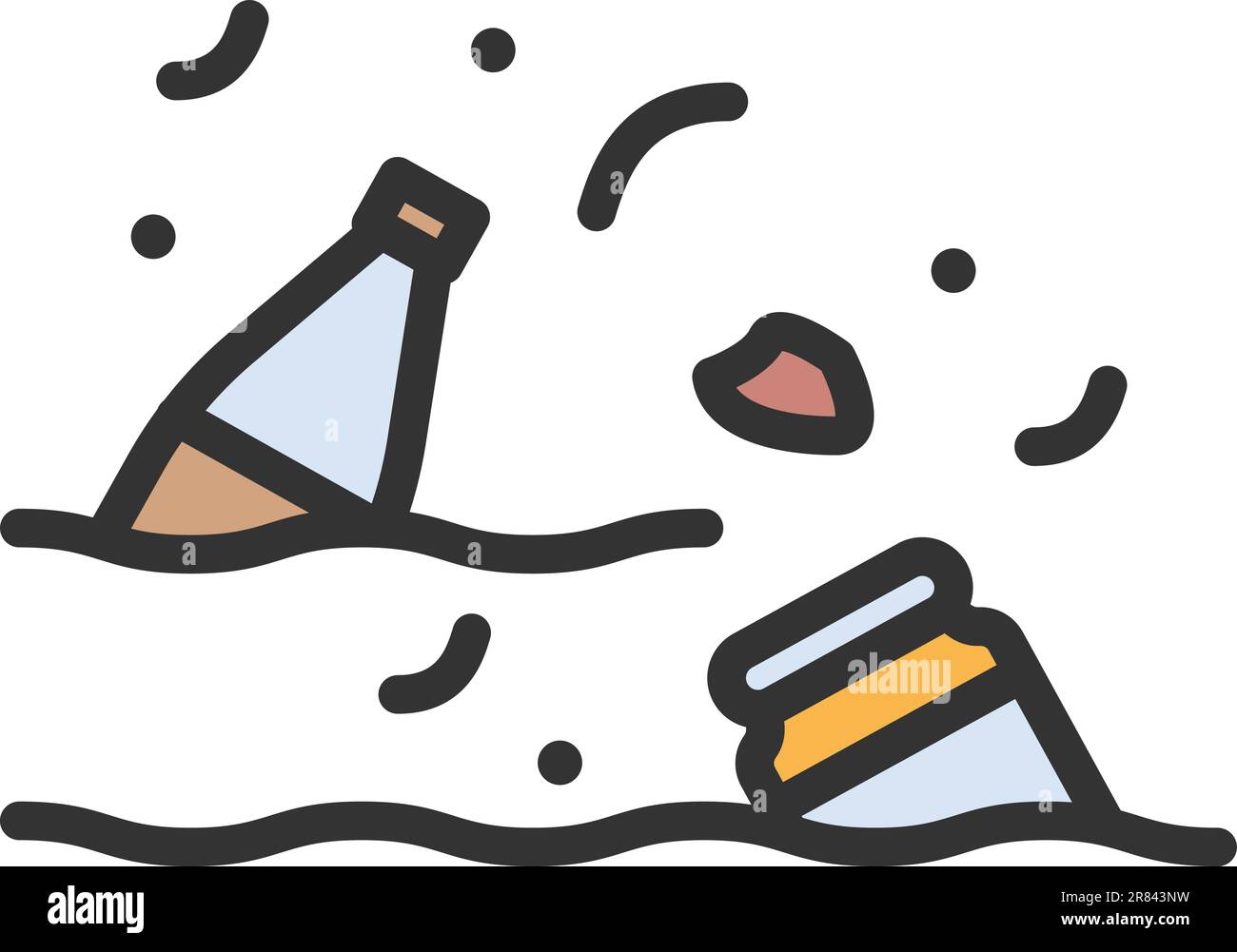 Dump icon vector image Stock Vector Image & Art - Alamy