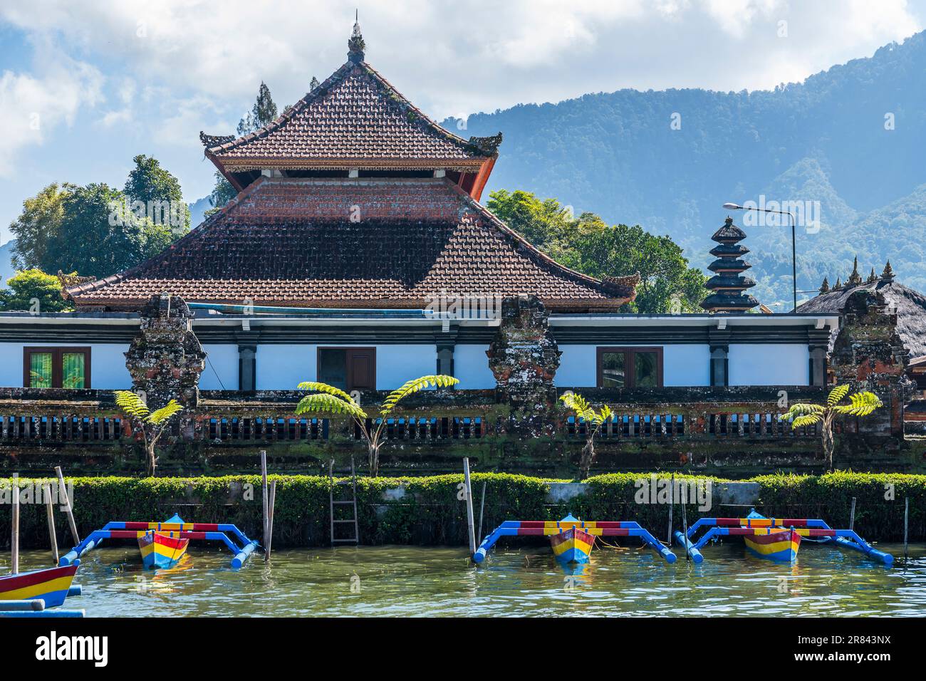 Indonesia, Bali, the Pura Ulun Danu Bratan temple XVII century ...