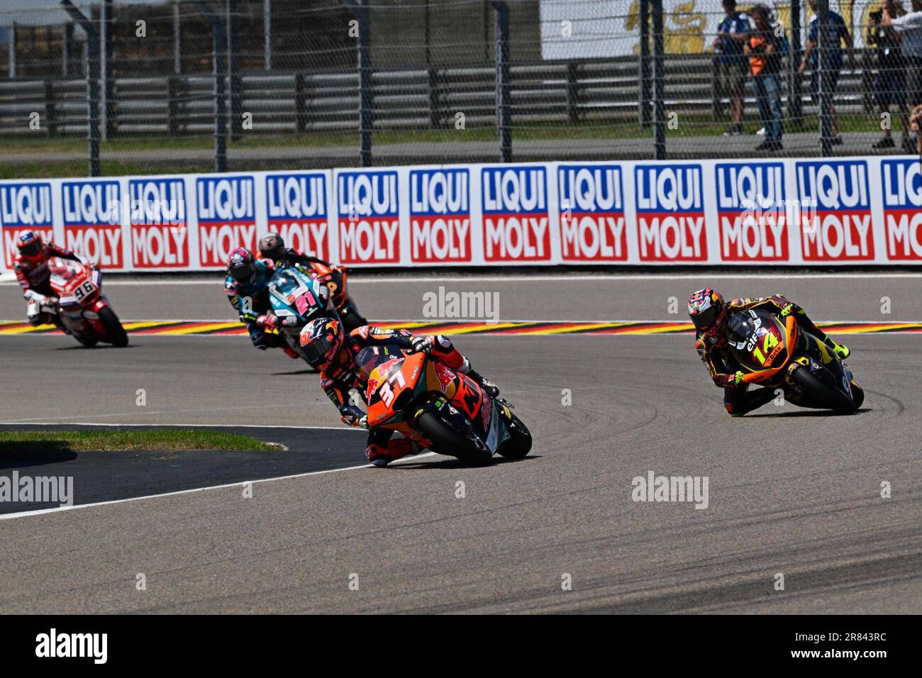 Hohenstein Ernstthal, Germany. 18th June, 2023. Races of MotoGP Liqui ...