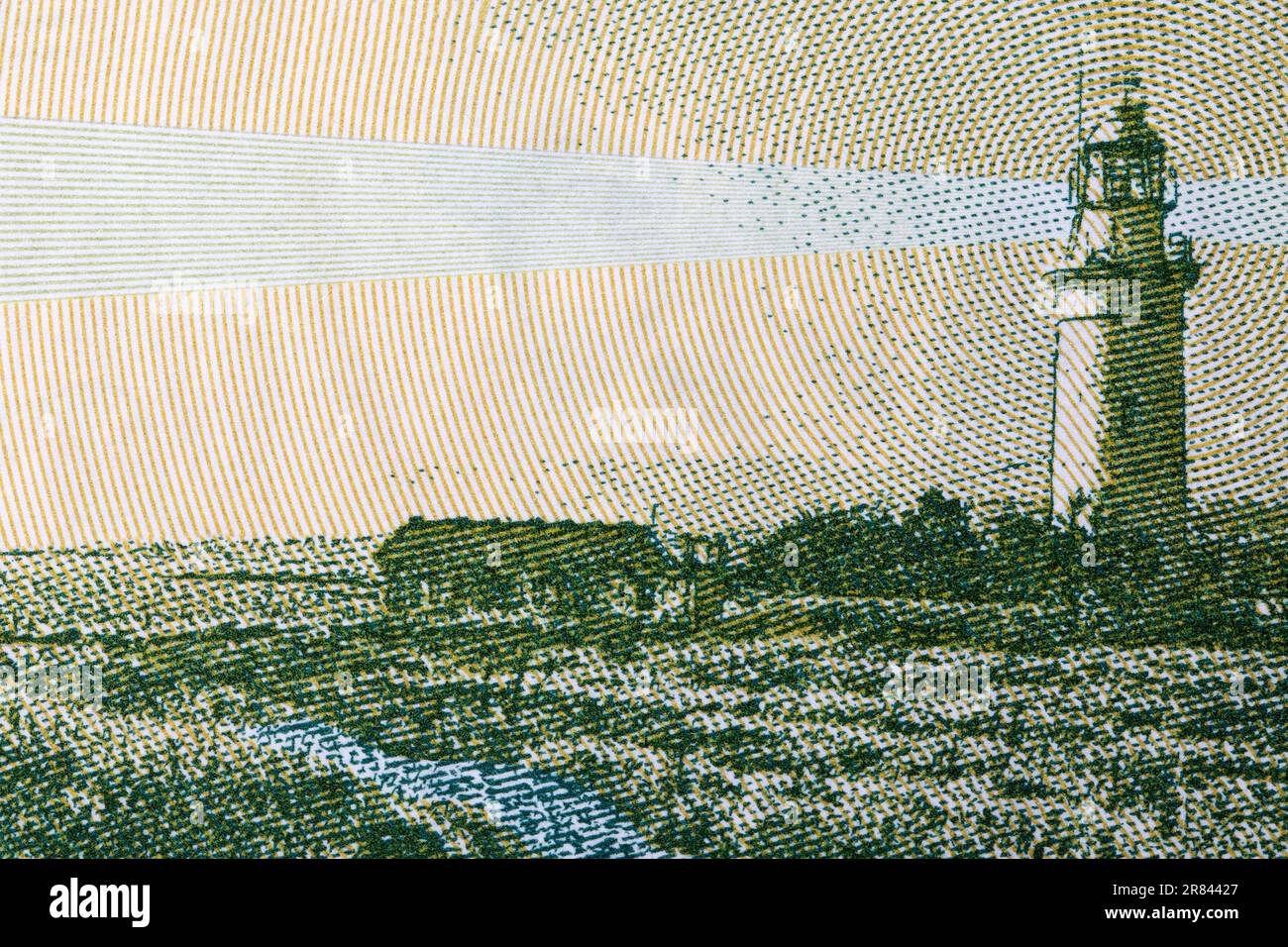 Lighthouse in Paphos, Cyprus from money - pounds Stock Photo - Alamy