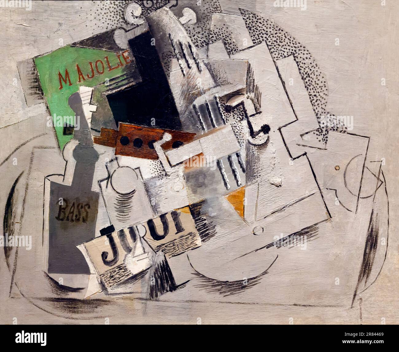 Ma Jolie, Pablo Picasso, 1913-1914, Indianapolis Museum of Art ...
