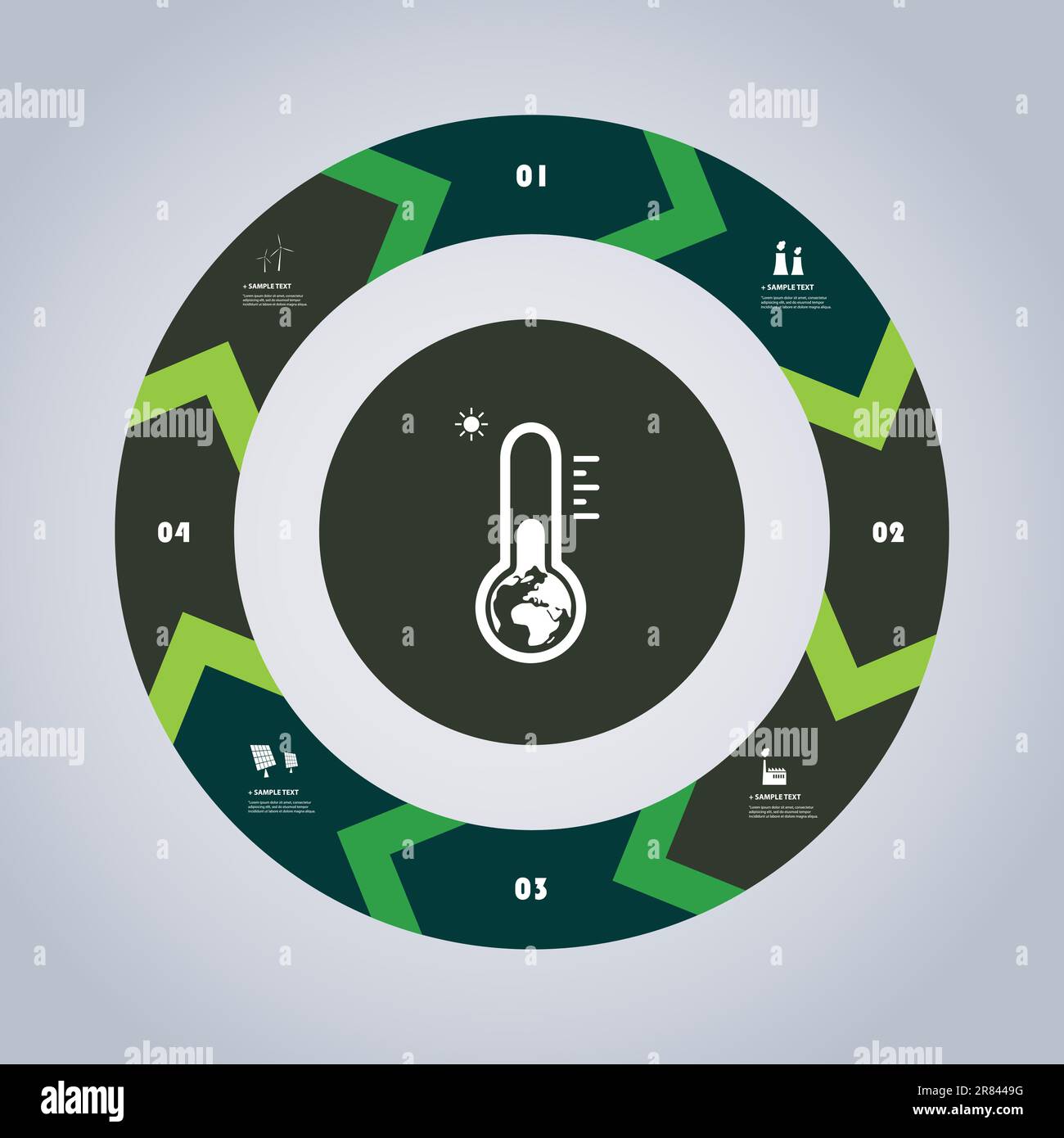 Global warming infographics hi-res stock photography and images - Alamy