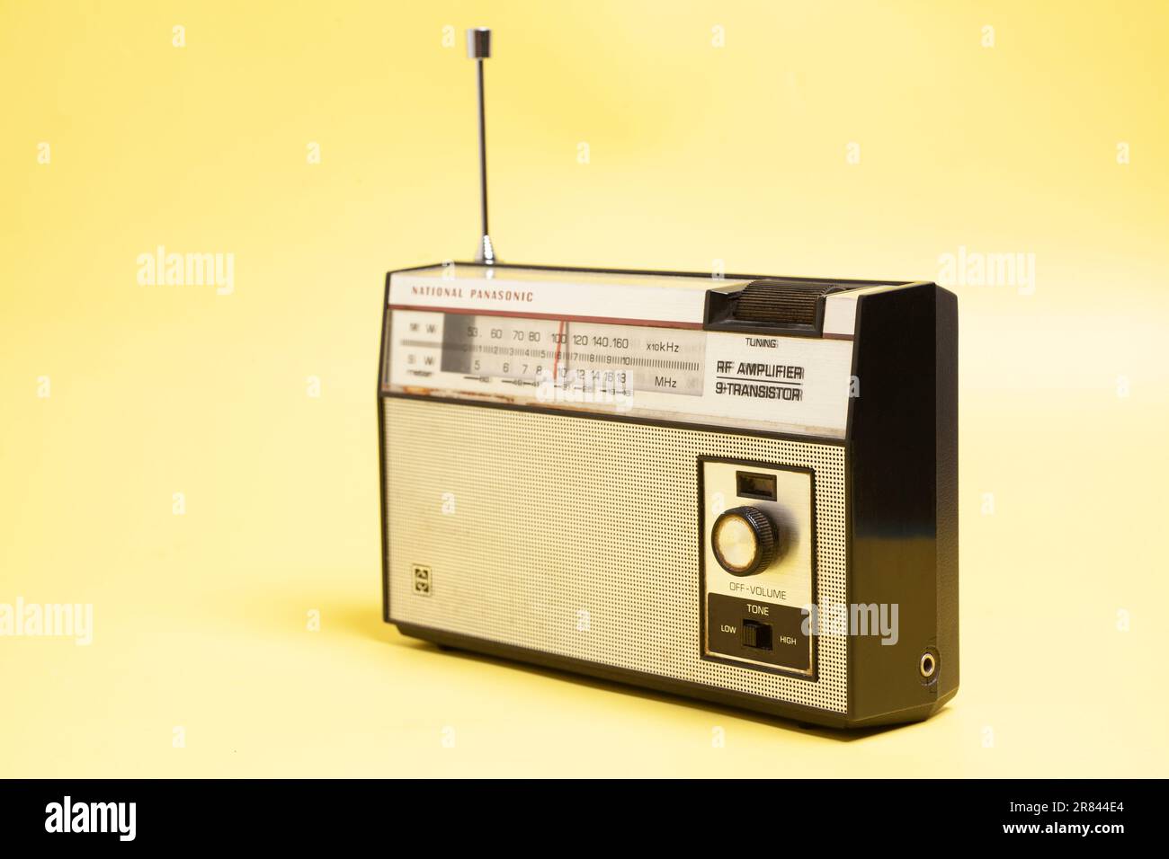 Moscow, Russia, June 19, 2023 National Panasonic radio receiver Stock ...