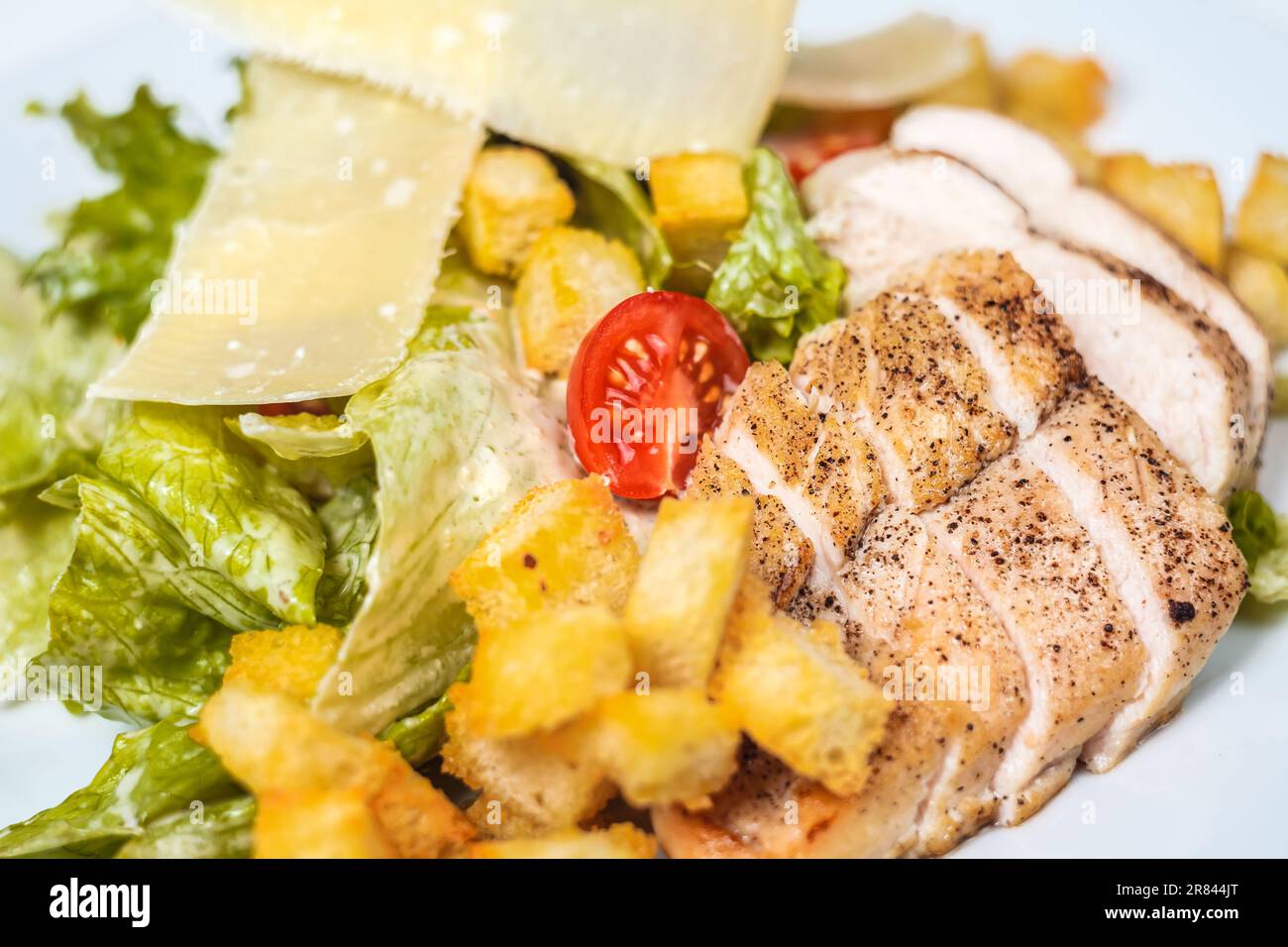 A vibrant dish of fresh fruit and vegetables, a perfect balance of ...