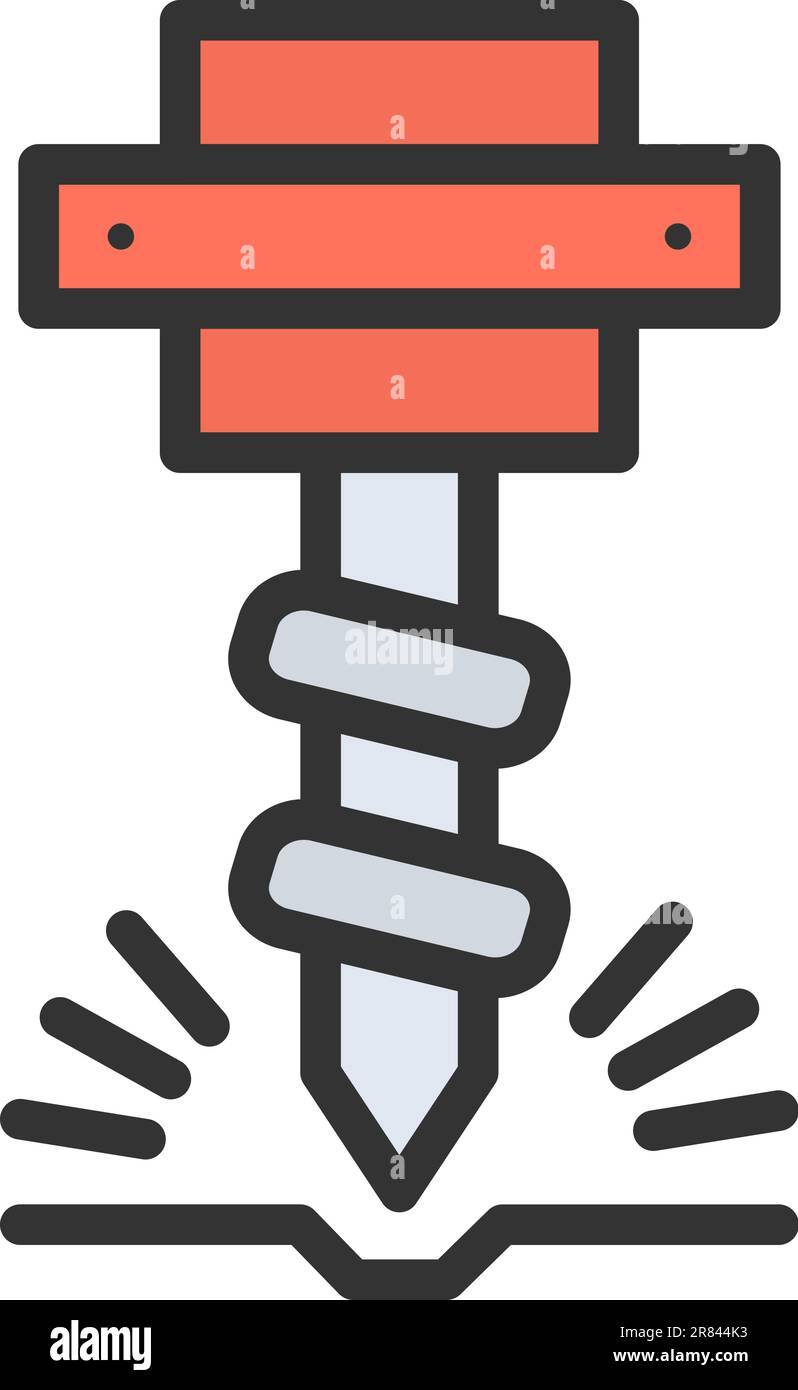 Image drilling machine Stock Vector Images - Alamy