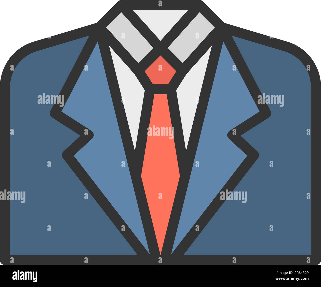 Suit icon vector image Stock Vector Image & Art - Alamy