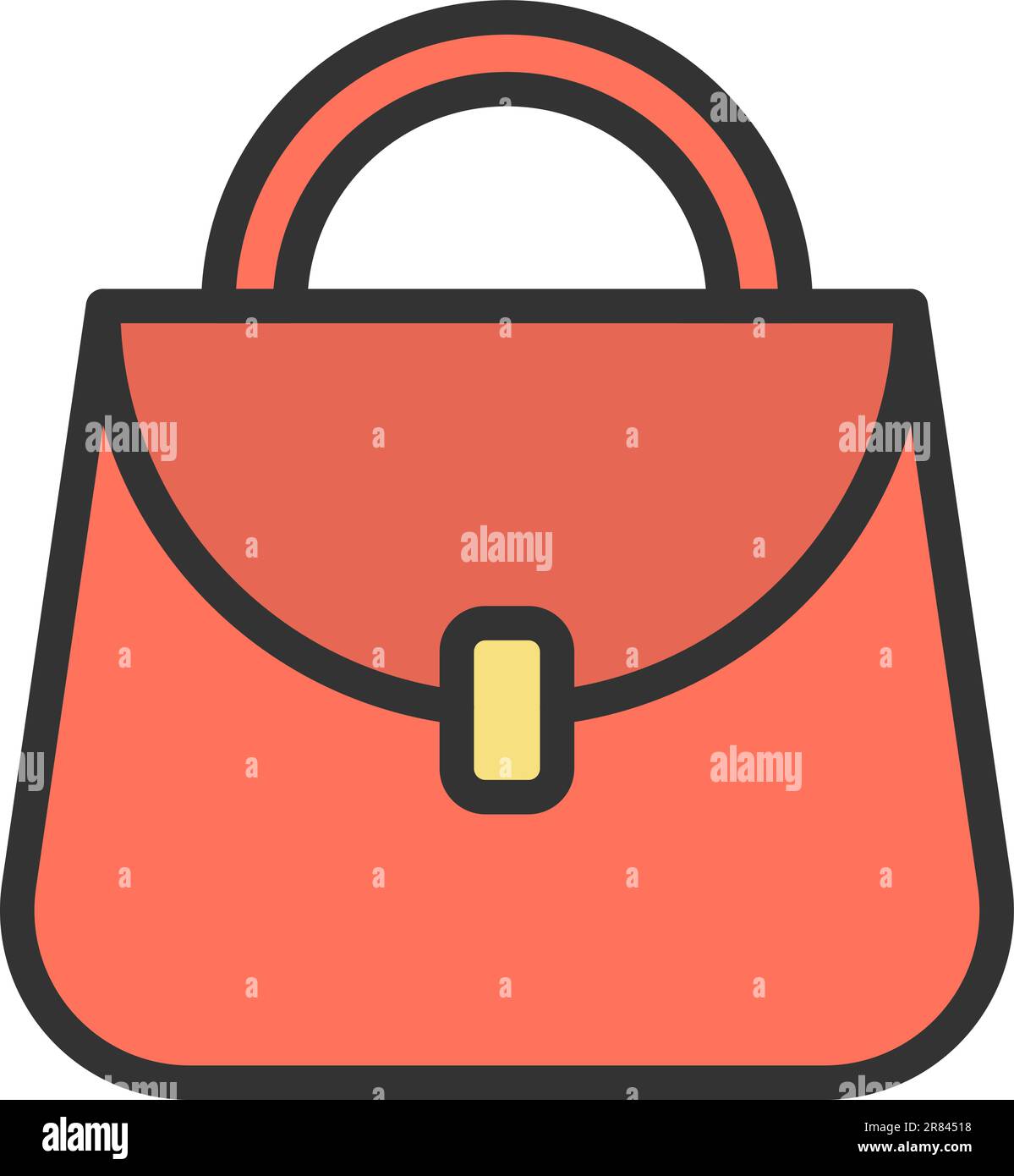 Handbag icon vector image Stock Vector Image & Art - Alamy