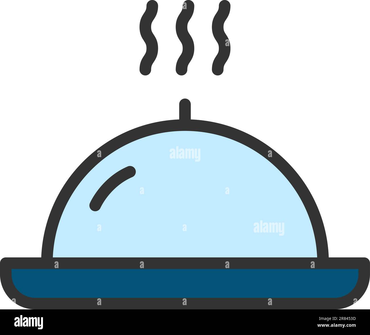 Dish icon vector image Stock Vector Image & Art - Alamy