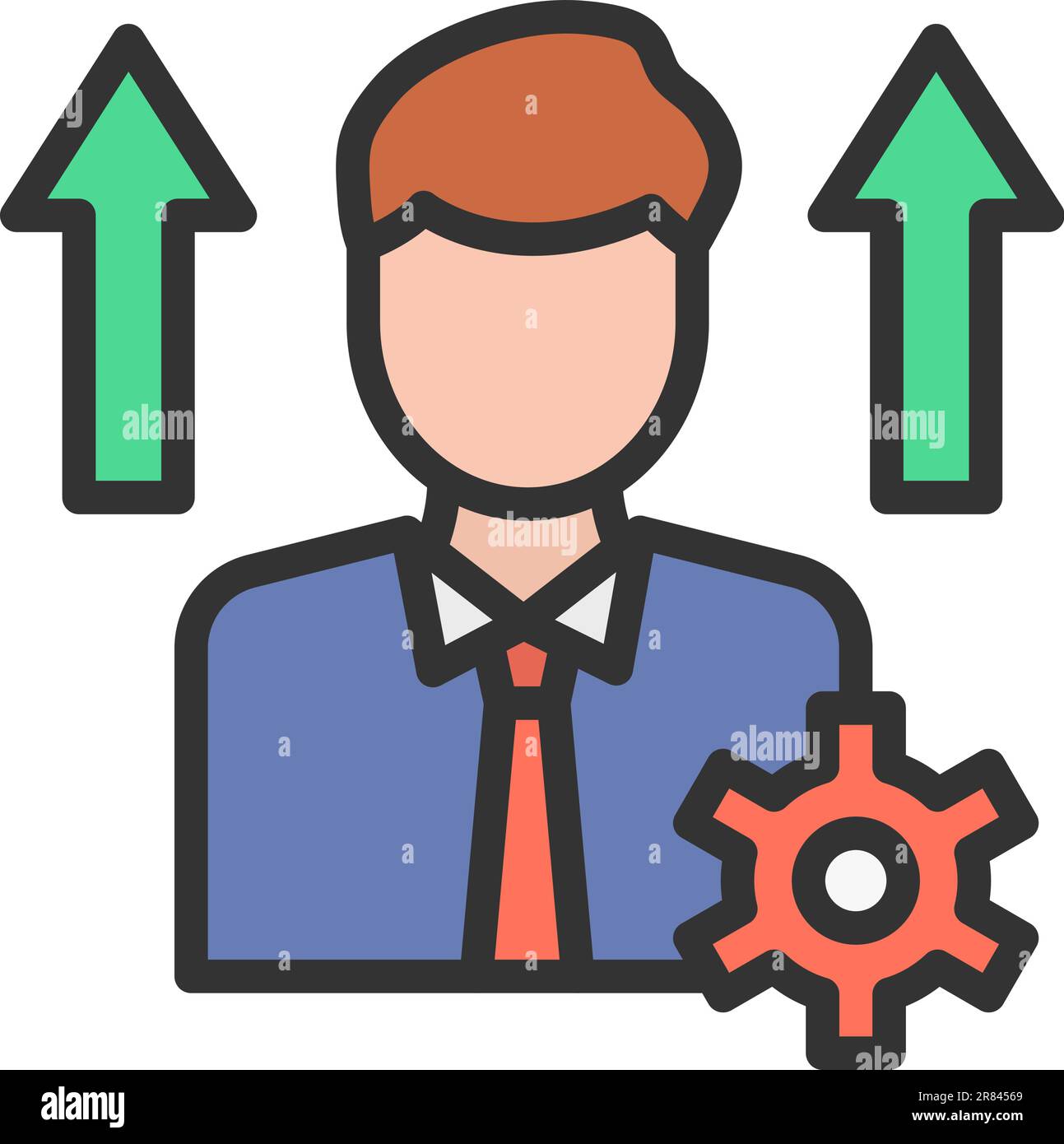 Personal Development icon vector image Stock Vector Image & Art - Alamy