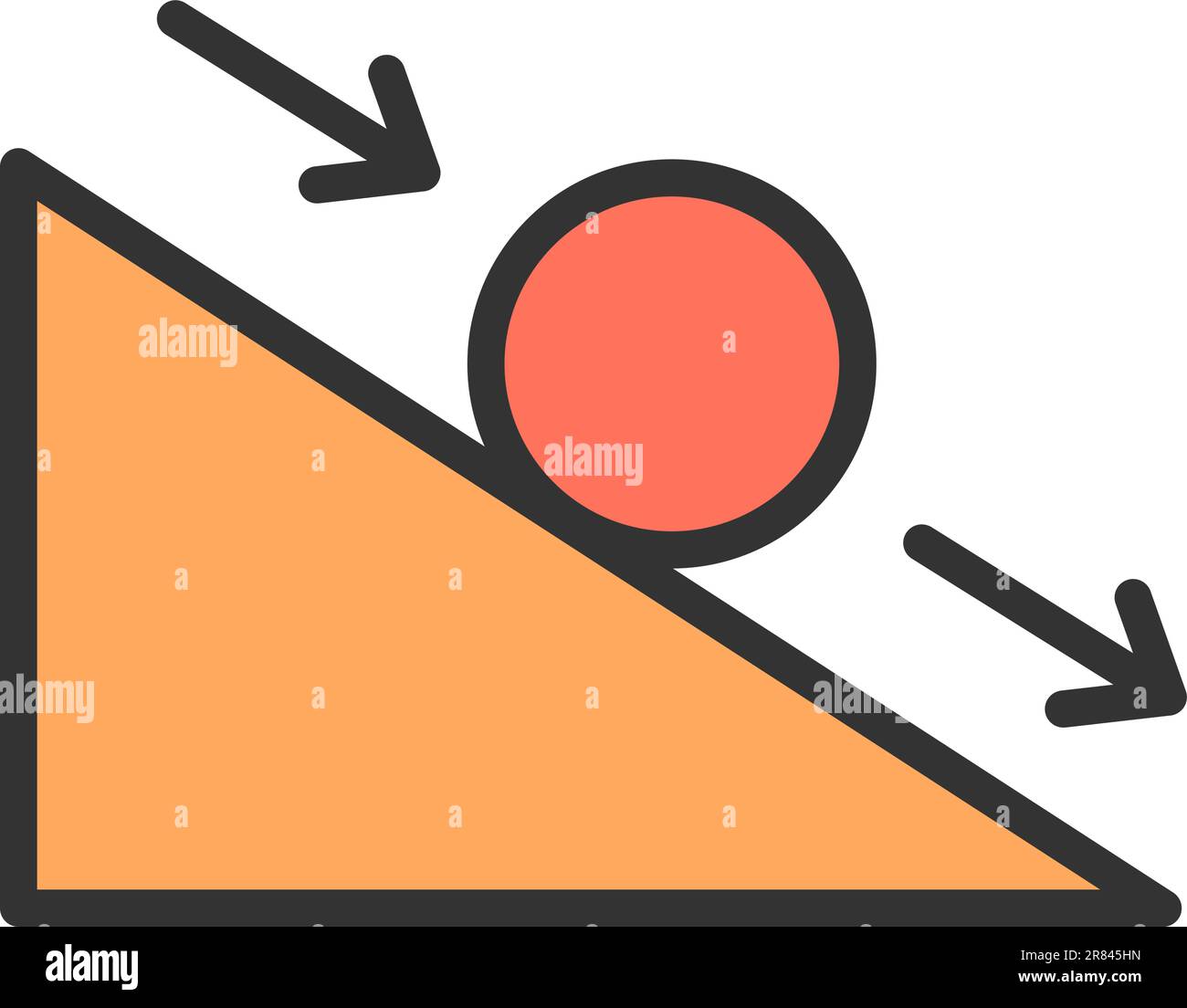 Law Of Motion icon vector image Stock Vector Image & Art - Alamy