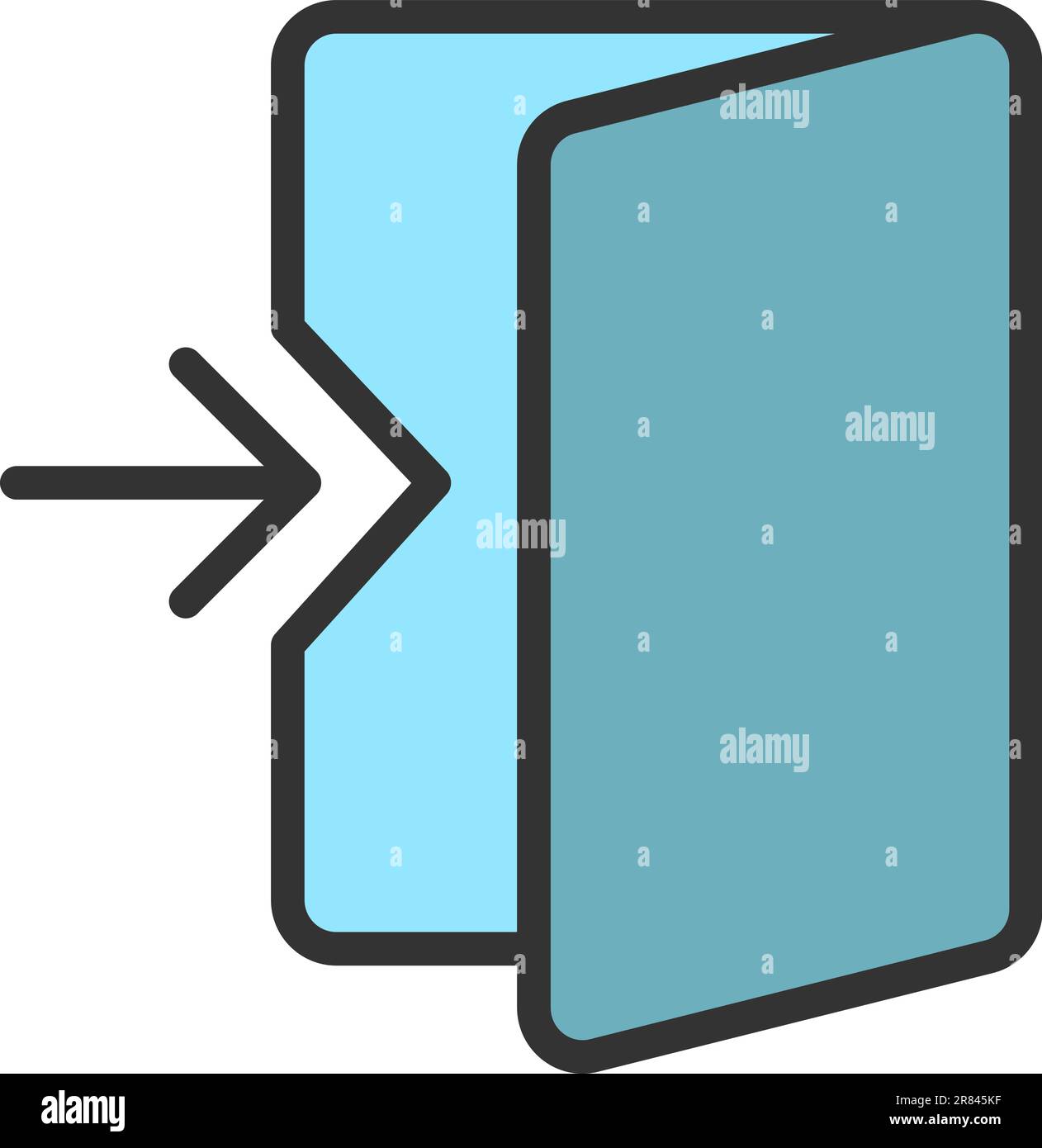 Log In icon vector image Stock Vector Image & Art - Alamy