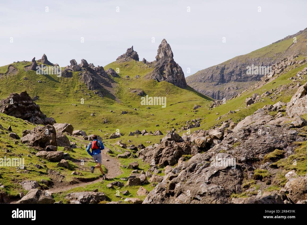 Fell Running on the Isle of Skye, Scotland Stock Photo - Alamy