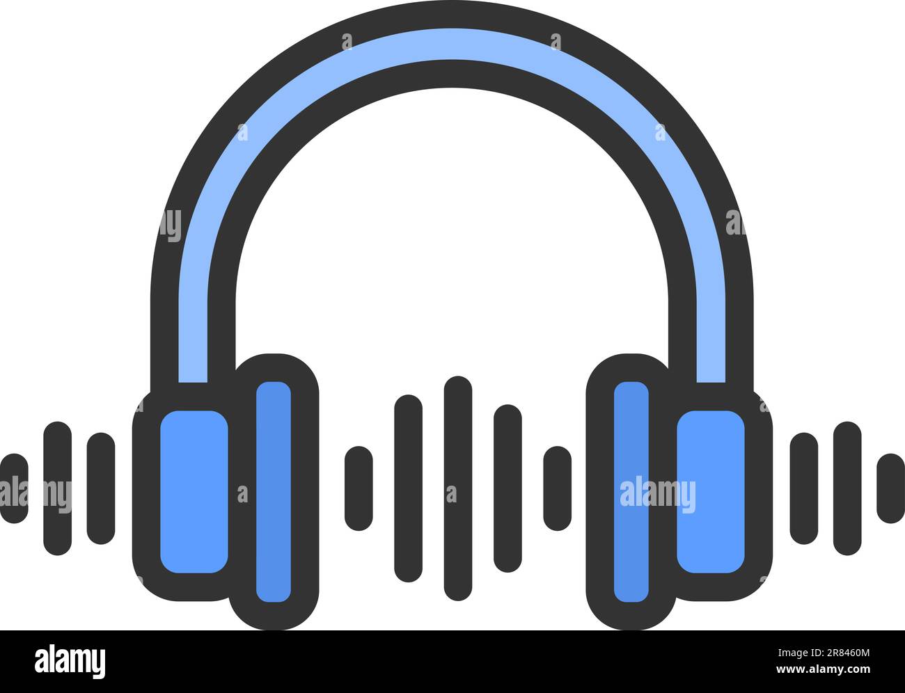Headphone icon vector image Stock Vector Image & Art - Alamy