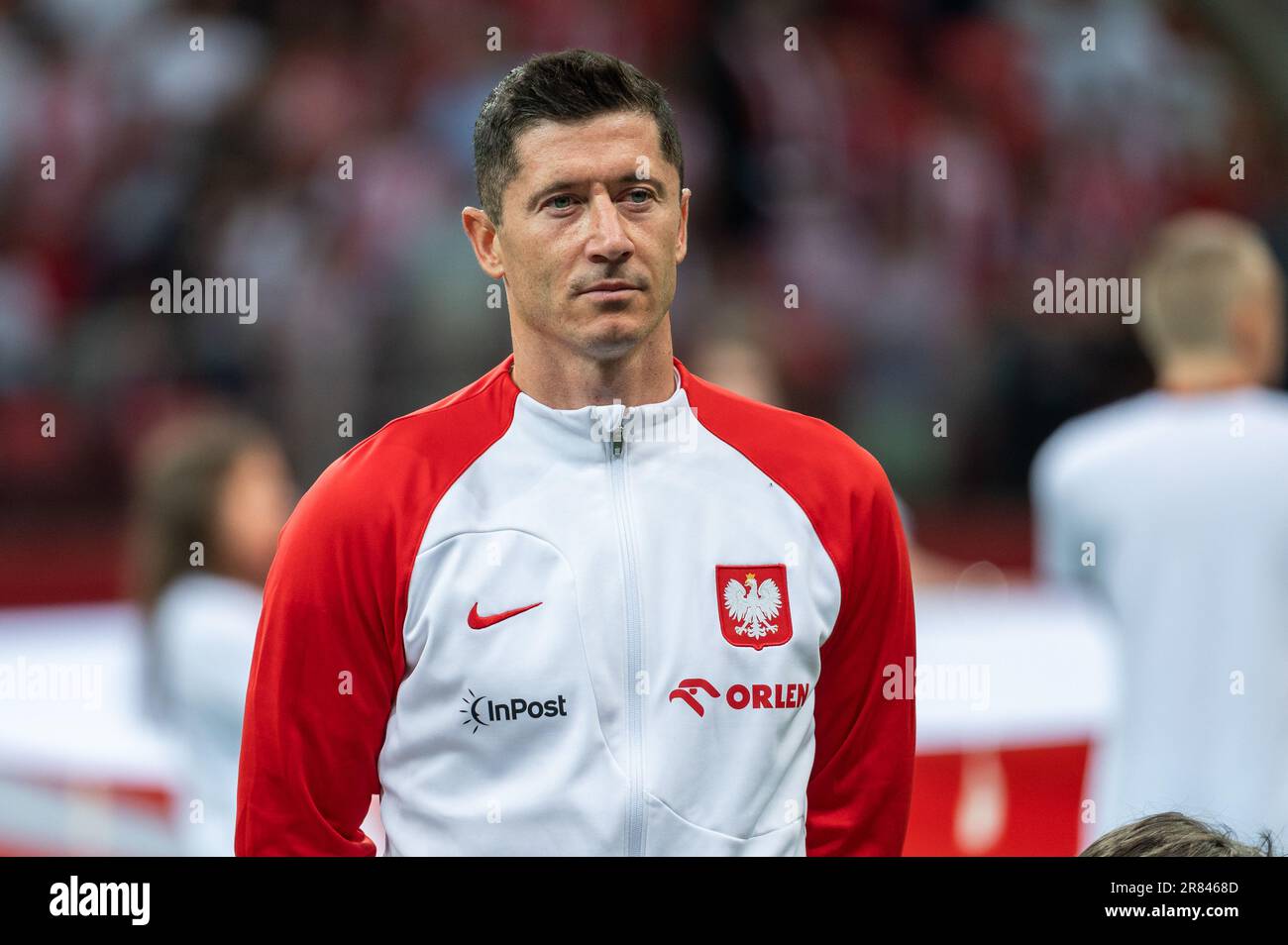 WARSAW, POLAND - JUNE 16, 2023: Friendly football match Poland vs ...