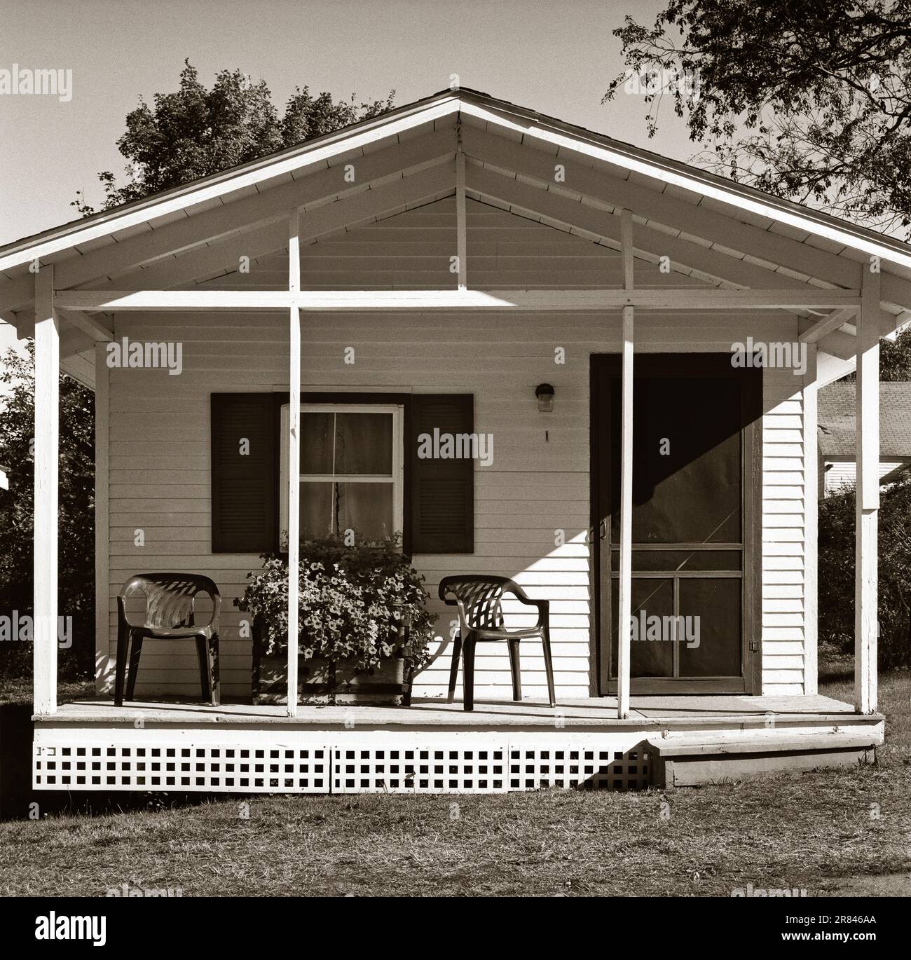 Cottage unit No.1 Stock Photo - Alamy