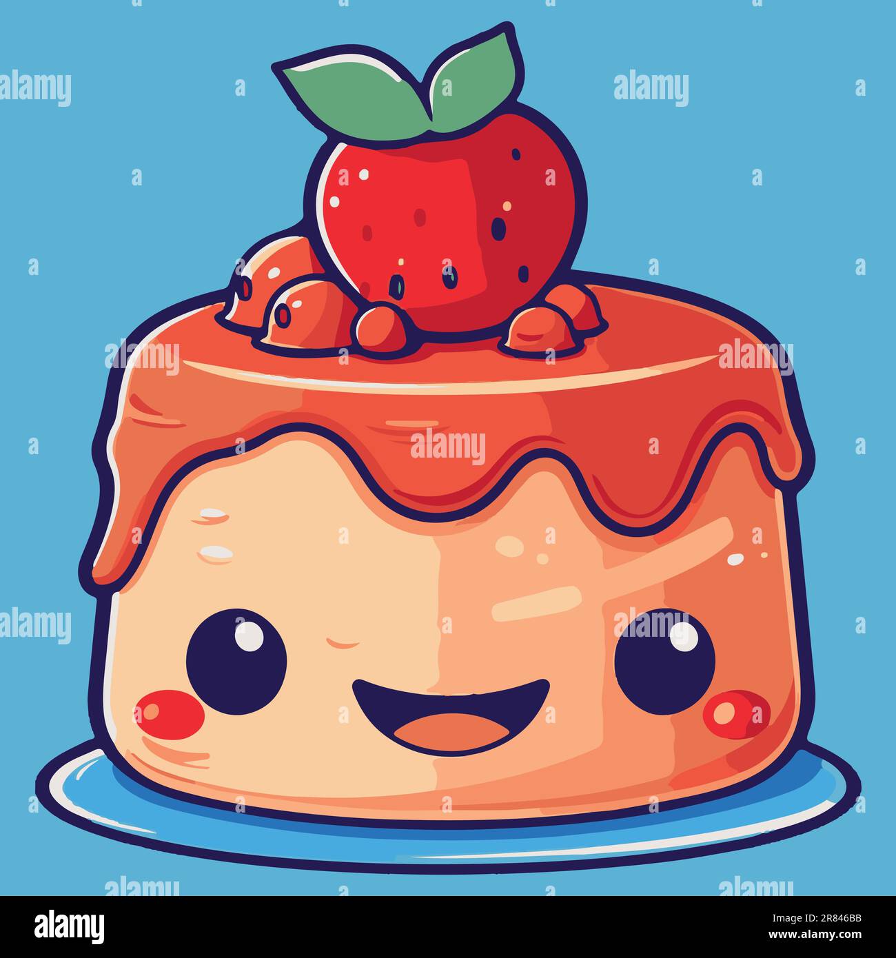 Football birthday cake Stock Vector Images - Alamy