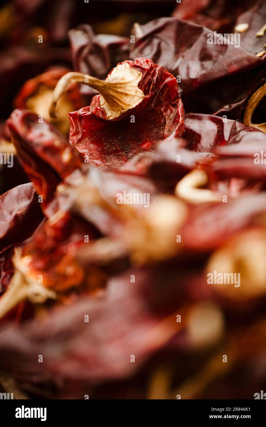 Chiles at the market in Tijuana, Mexico Stock Photo - Alamy