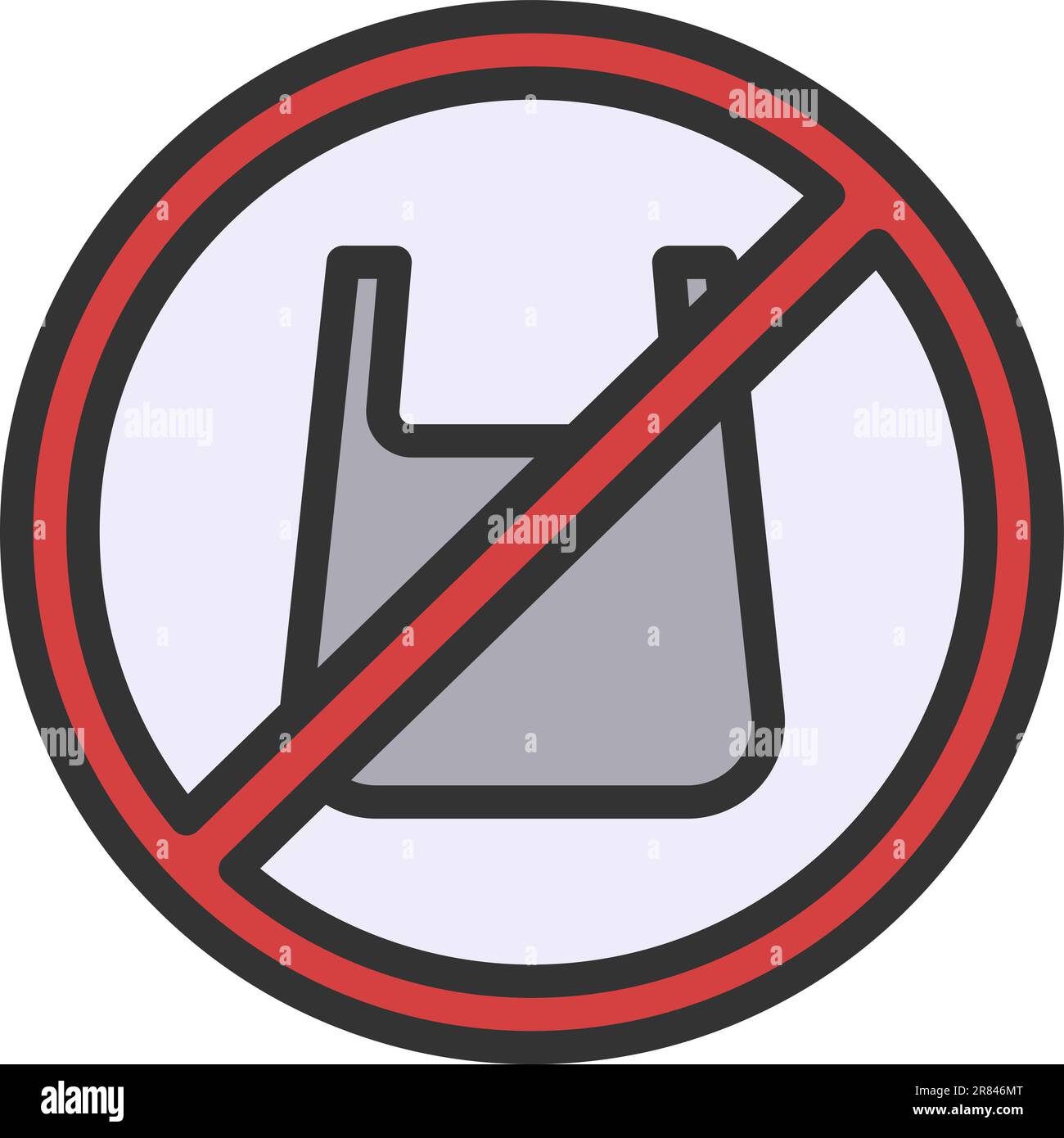 No Plastic Bags icon vector image Stock Vector Image & Art - Alamy