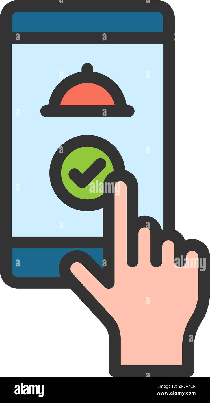 Order Food icon vector image Stock Vector Image & Art - Alamy