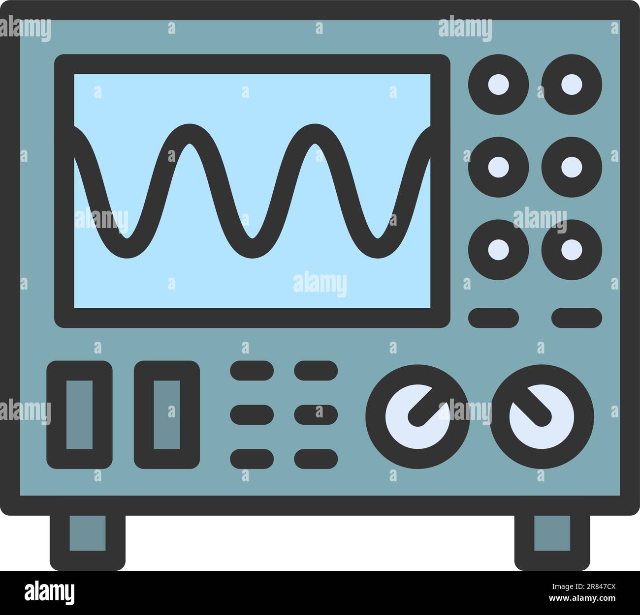 Oscilloscope frequency hi-res stock photography and images - Alamy