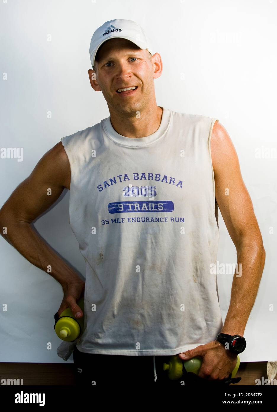 Portrait of an ultra marathon runner after a race Stock Photo - Alamy