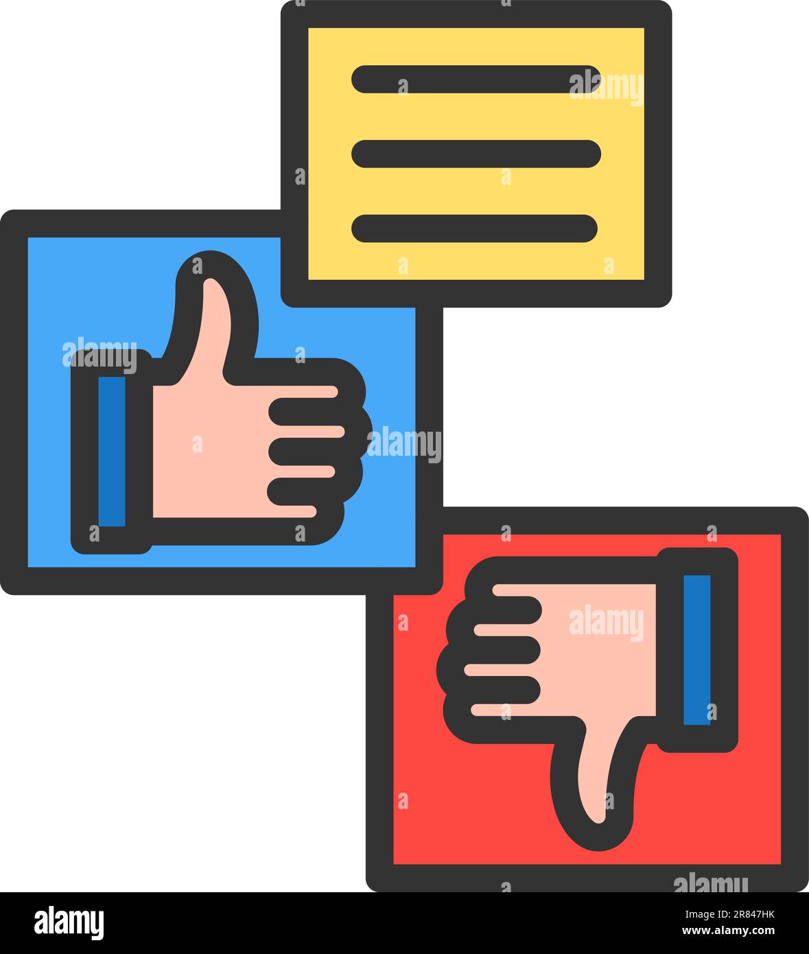 Reaction icon vector image Stock Vector Image & Art - Alamy