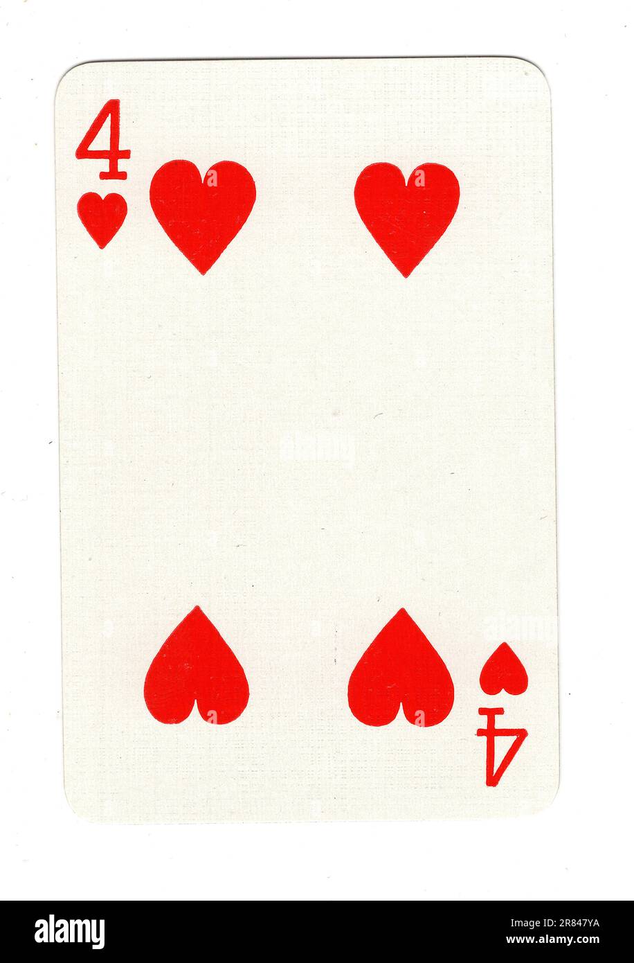 Four hearts playing card hi-res stock photography and images - Alamy