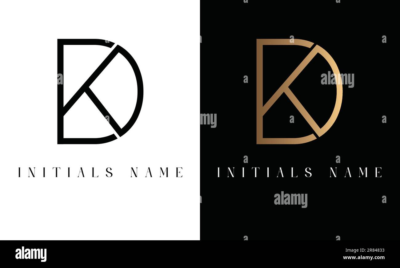 K d icon Stock Vector Images - Alamy