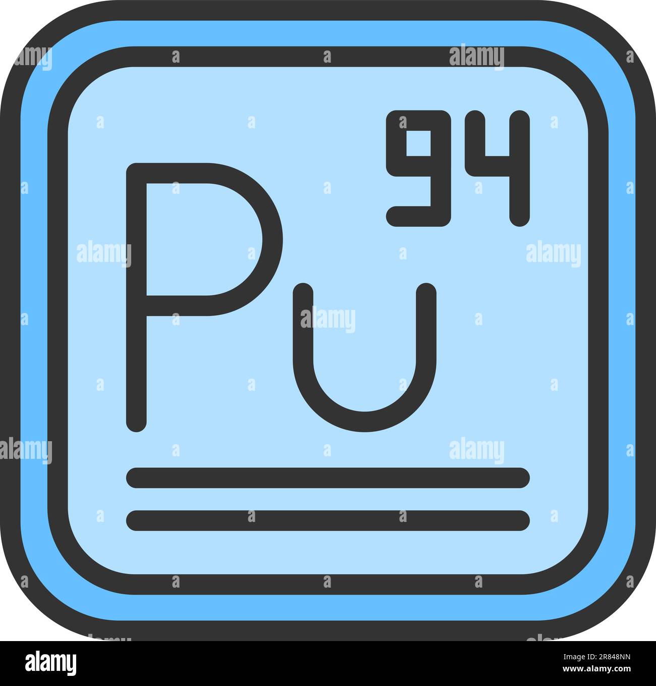 Plutonium icon vector image Stock Vector Image & Art - Alamy